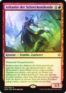 Dreadhorde Arcanist | War of the Spark - German | Star City Games