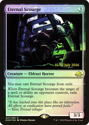 Eternal Scourge (Prerelease) (Eldritch Moon) | Promo: Date Stamped ...