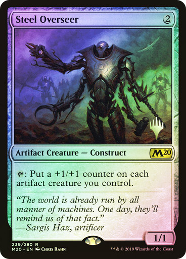 Steel Overseer (Promo Pack) (Core Set 2020) | Promo: Planeswalker ...