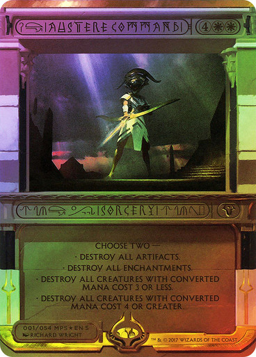 Austere Command | Masterpiece Series: Amonkhet Invocations | Star City ...