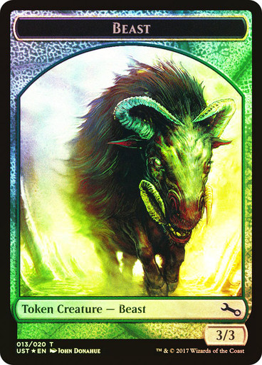 {Beast Token} (Full Art) | Unstable | Star City Games