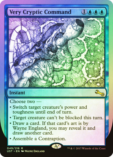 Very Cryptic Command (Switch) (Alternate Art) | Unstable | Star City Games