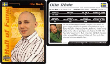 Olle Rade (2006) | Pro Player Cards | Star City Games