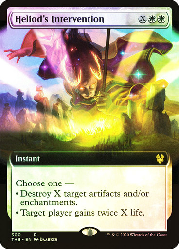 Heliod's Intervention (Extended Art) | Theros Beyond Death - Variants ...