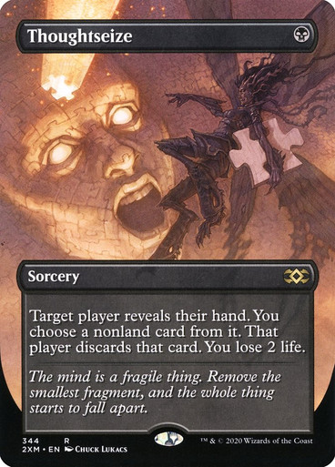 Thoughtseize (Borderless) | Double Masters - Variants | Star City Games
