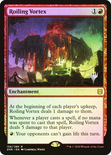 Roiling Vortex (Promo Pack) (Zendikar Rising) | Promo: Planeswalker ...