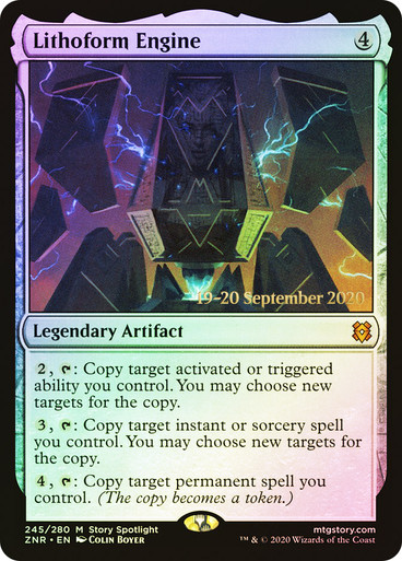 Lithoform Engine (Prerelease) (Zendikar Rising) | Promo: Date Stamped ...