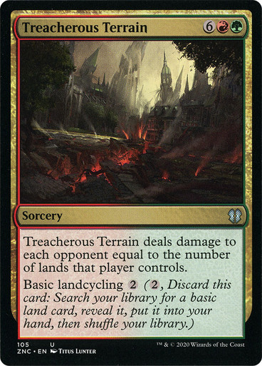 Treacherous Terrain | Zendikar Rising Commander | Star City Games