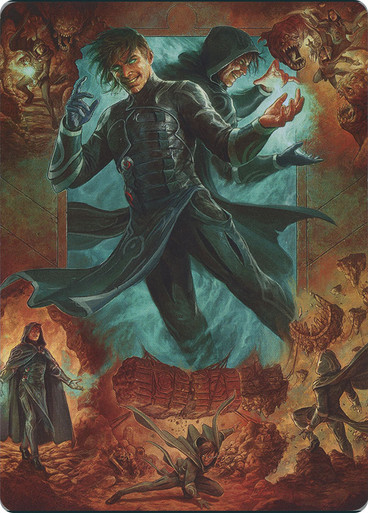 {Jace, Mirror Mage Art Card} (#02) | Art Series: Zendikar Rising | Star ...