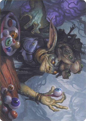 {Warteye Witch Art Card} | Art Series: Modern Horizons | Star City Games
