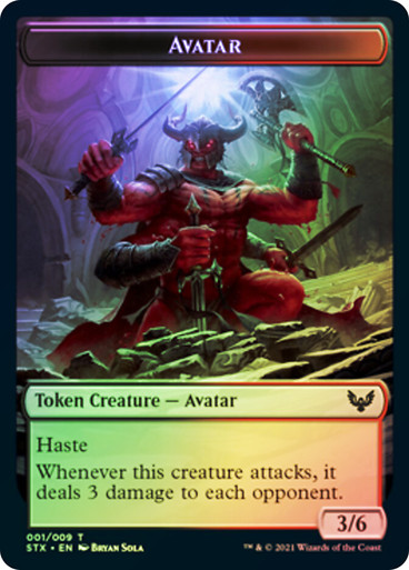 {Avatar Token} // {Spirit Token} | Strixhaven: School of Mages | Star ...