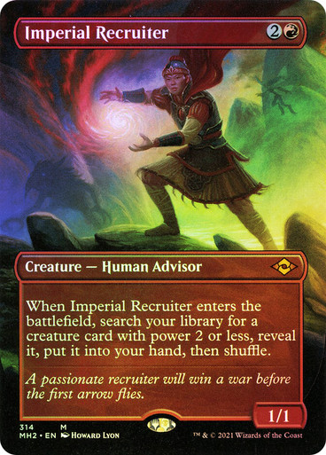 Imperial Recruiter (Borderless) | Modern Horizons 2 - Variants | Star ...