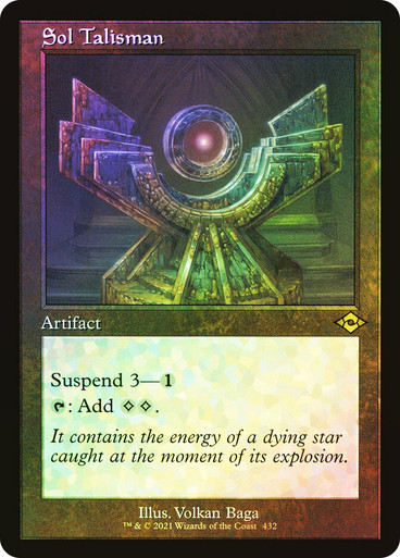 Sol Talisman (Retro Frame) | Modern Horizons 2 - Retro Frame | Star ...