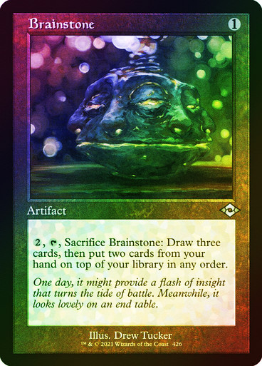 Brainstone (Retro Frame) (Foil Etched) | Modern Horizons 2 - Foil ...