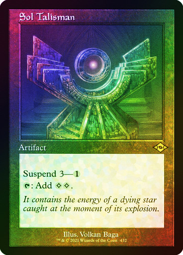 Sol Talisman (Retro Frame) (Foil Etched) | Modern Horizons 2 - Foil ...