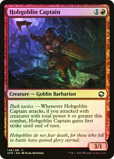 Hobgoblin Captain | Adventures in the Forgotten Realms | Star City Games