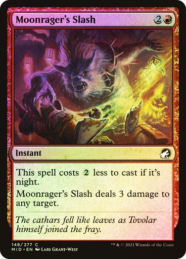 Moonrager's Slash | Innistrad: Midnight Hunt | Star City Games