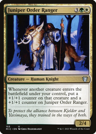 Juniper Order Ranger | Innistrad: Midnight Hunt Commander | Star City Games