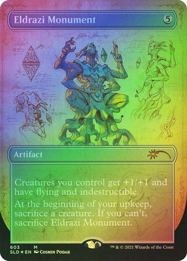 Eldrazi Monument (Secret Lair) (Borderless) | Promo: General | Star ...