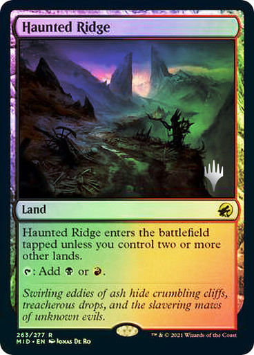 Haunted Ridge (Promo Pack) (Innistrad: Midnight Hunt) | Promo ...