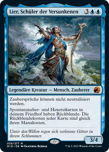 Lier, Disciple of the Drowned | Innistrad: Midnight Hunt - German ...
