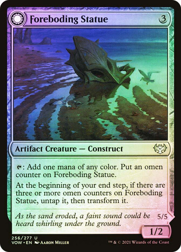 Foreboding Statue // Forsaken Thresher | Innistrad: Crimson Vow | Star ...
