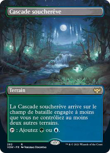 Dreamroot Cascade (Borderless) | Innistrad: Crimson Vow - Variants - French | Star City Games