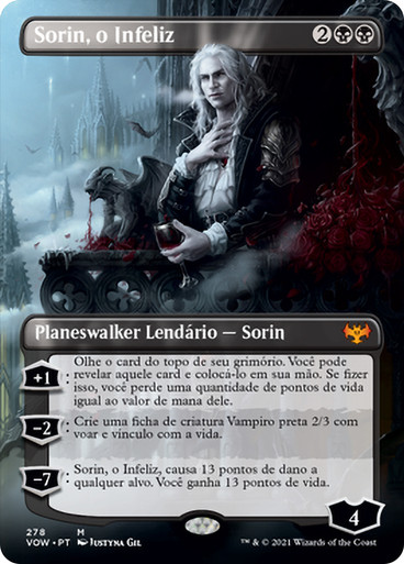Sorin the Mirthless (Borderless) | Innistrad: Crimson Vow - Variants ...
