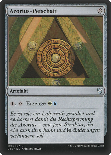Azorius Signet | Commander 2018 - German | Star City Games