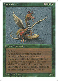 Cockatrice | 3rd Edition / Revised - Italian | Star City Games