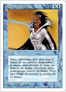 Drain Power | 3rd Edition / Revised - French | Star City Games
