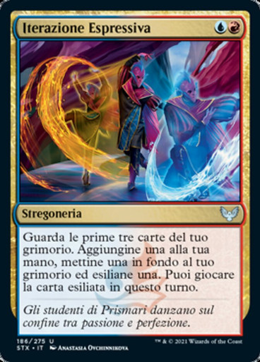 Expressive Iteration | Strixhaven: School of Mages - Italian | Star ...