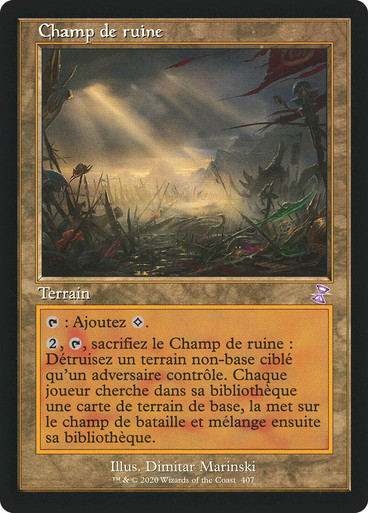 Field of Ruin (Retro Frame) | Time Spiral Remastered - Timeshifted ...