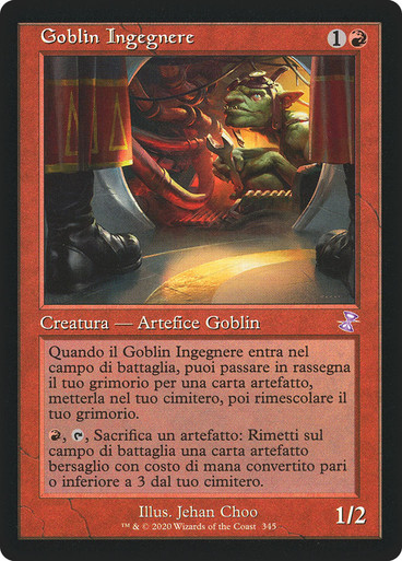 Goblin Engineer (Retro Frame) | Time Spiral Remastered - Timeshifted ...