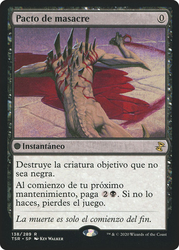 Slaughter Pact | Time Spiral Remastered - Spanish | Star City Games