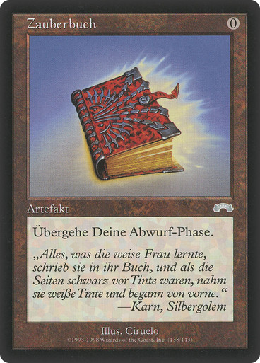 Spellbook | Exodus - German | Star City Games