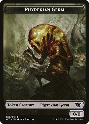 {Phyrexian Germ Token} // {Spirit Token} (1/1) | Kamigawa: Neon Dynasty ...