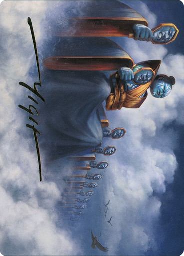 {Myojin of Cryptic Dreams Art Card} (Signed) | Art Series: Kamigawa ...