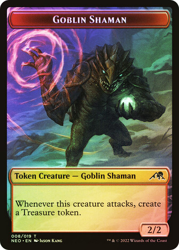 {Goblin Shaman Token} // {Samurai Token} | Kamigawa: Neon Dynasty ...