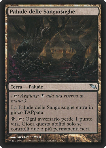 Leechridden Swamp | Shadowmoor - Italian | Star City Games