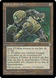 Soldevi Golem | Ice Age - Italian | Star City Games