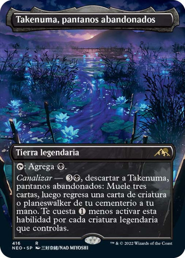 Takenuma, Abandoned Mire (Borderless) | Kamigawa: Neon Dynasty ...