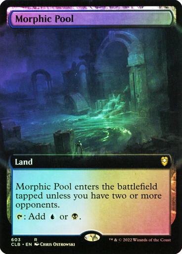 Morphic Pool (Extended Art) | Commander Legends: Battle for Baldur's ...