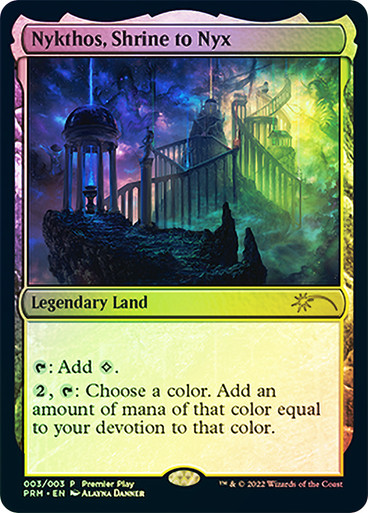 Nykthos, Shrine to Nyx (Premier Play) | Promo | Star City Games