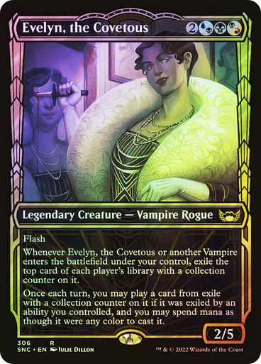 Evelyn, the Covetous (Showcase) | Streets of New Capenna - Variants ...