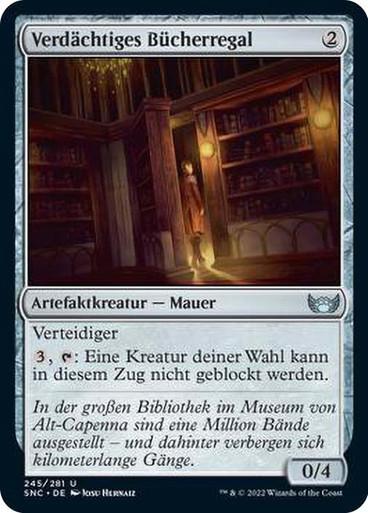 Suspicious Bookcase | Streets of New Capenna - German | Star City Games