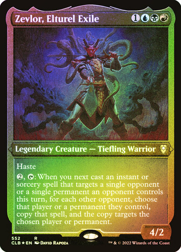 Zevlor, Elturel Exile (Foil Etched) | Commander Legends: Battle for ...
