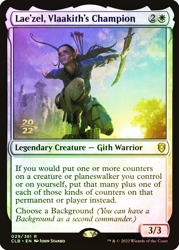 Lae'zel, Vlaakith's Champion (Prerelease) (Commander Legends: Battle ...