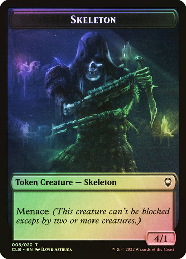{Skeleton Token} // {Treasure Token} | Commander Legends: Battle for ...