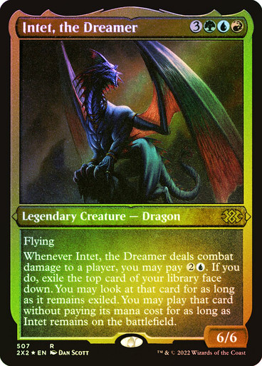 Intet, the Dreamer (Foil Etched) | Double Masters 2022 - Alternate Foil ...